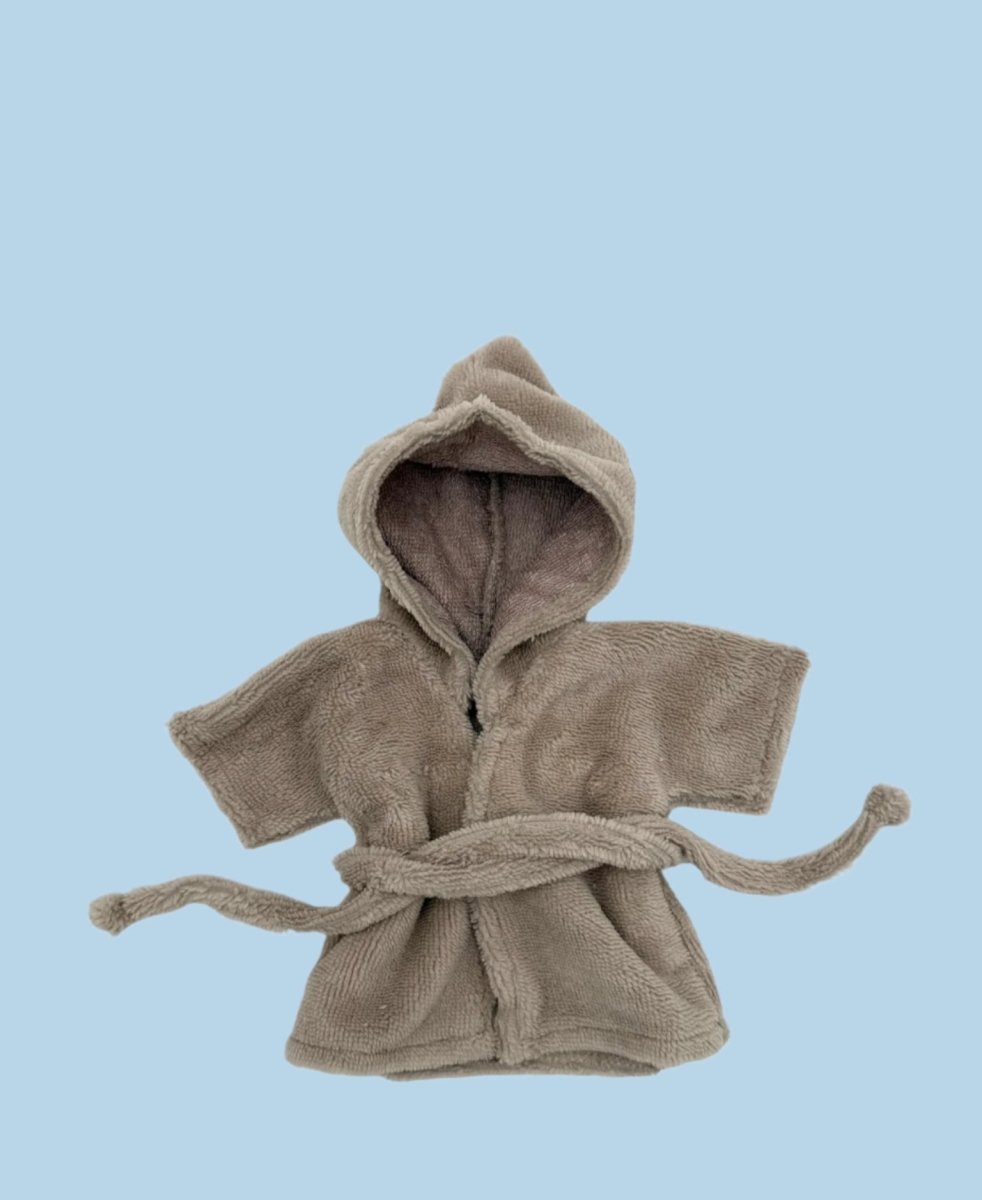HOLIDAY EXCLUSIVE | Hooded Bathrobe - Cream – Playroom Collective