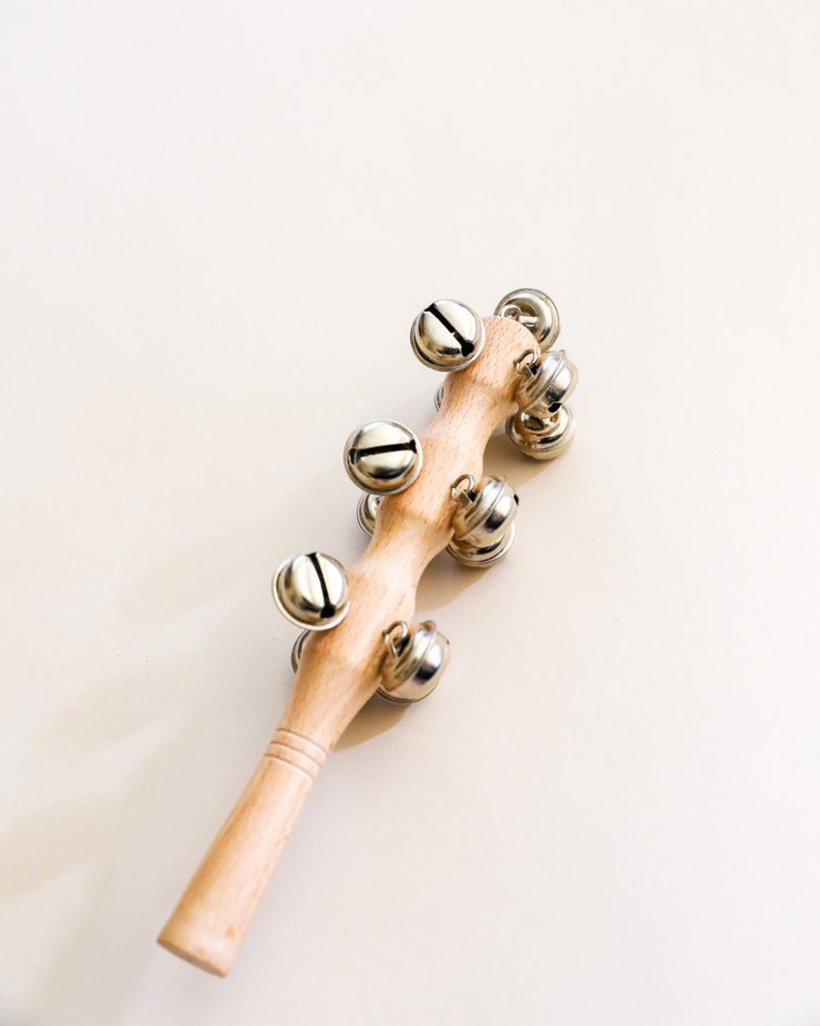Montessori Wooden Bar Bell Shaker Musical Toy – Playroom Collective