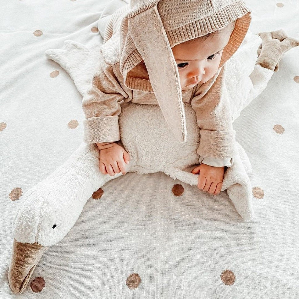 Senger Naturwelt White Goose – Organic Soft Cuddly Toy – Playroom ...