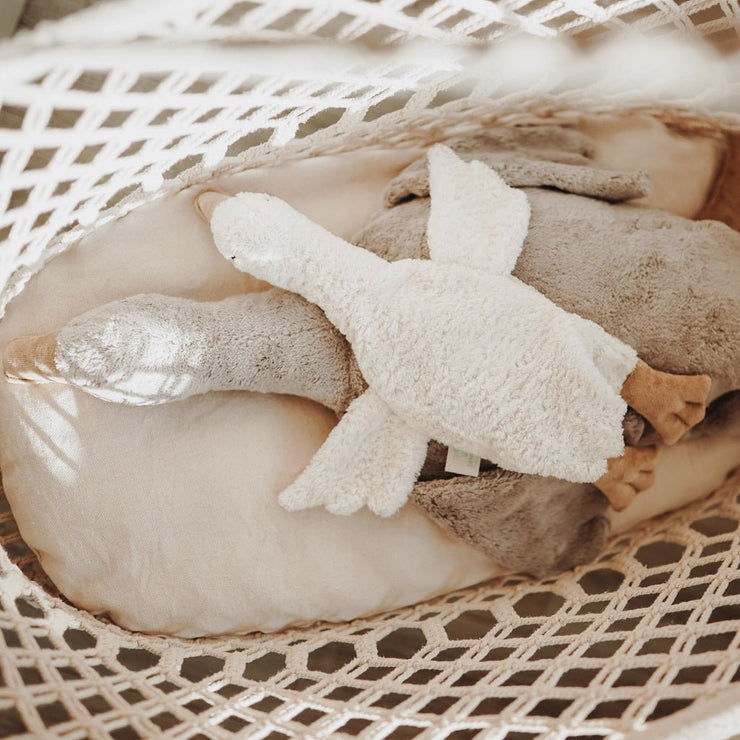 Senger Naturwelt White Goose – Organic Soft Cuddly Toy – Playroom ...